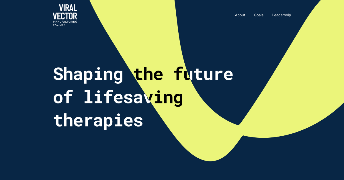 Home - Viral Vector Manufacturing Facility